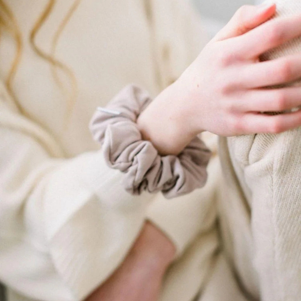 Chelsea King Leisure Club Fawn Classic Scrunchie | Hair Accessories ...