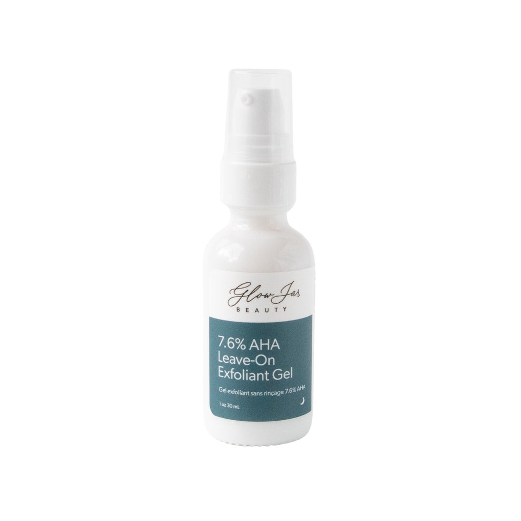 Glow Jar Beauty 7% AHA Exfoliant Gel | Natural Facial Exfoliant – The ...