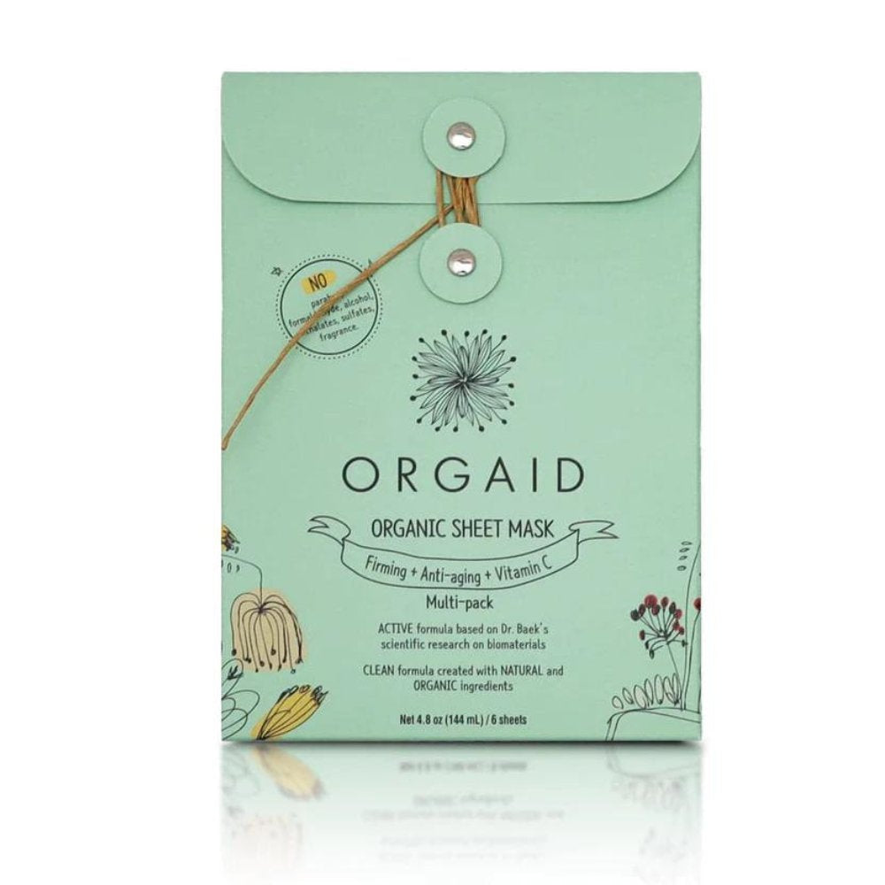 Orgaid Organic Sheet Mask Variety Pack Of 6 | Natural Sheet Masks – The ...