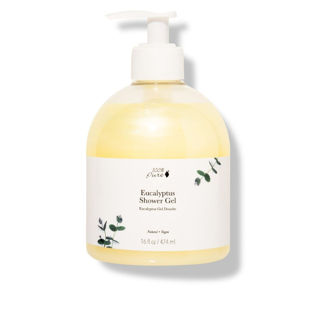 100 Percent Pure Eucalyptus Shower Gel | Natural Body Wash – The Green Kiss