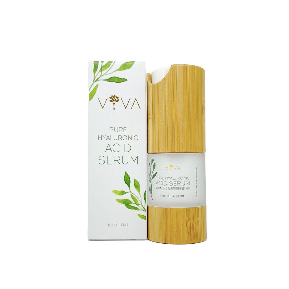 Viva Organics Pure Hyaluronic Acid Serum | Hydrating Facial Serum – The ...